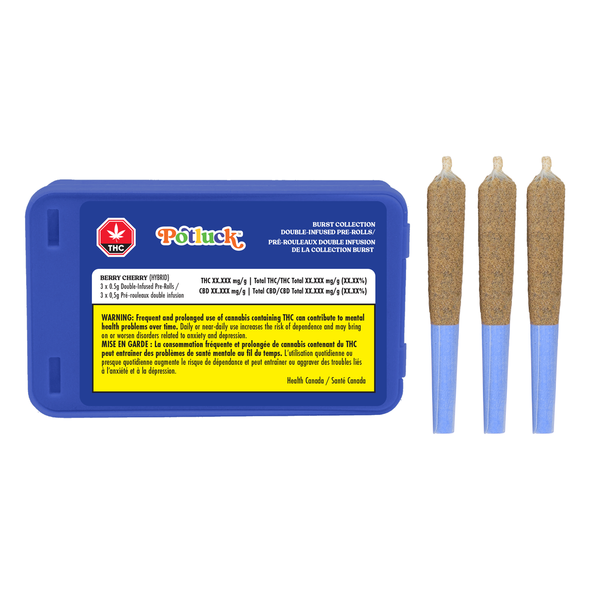 Potluck Berry Cherry Infused – SensiMED Marketplace