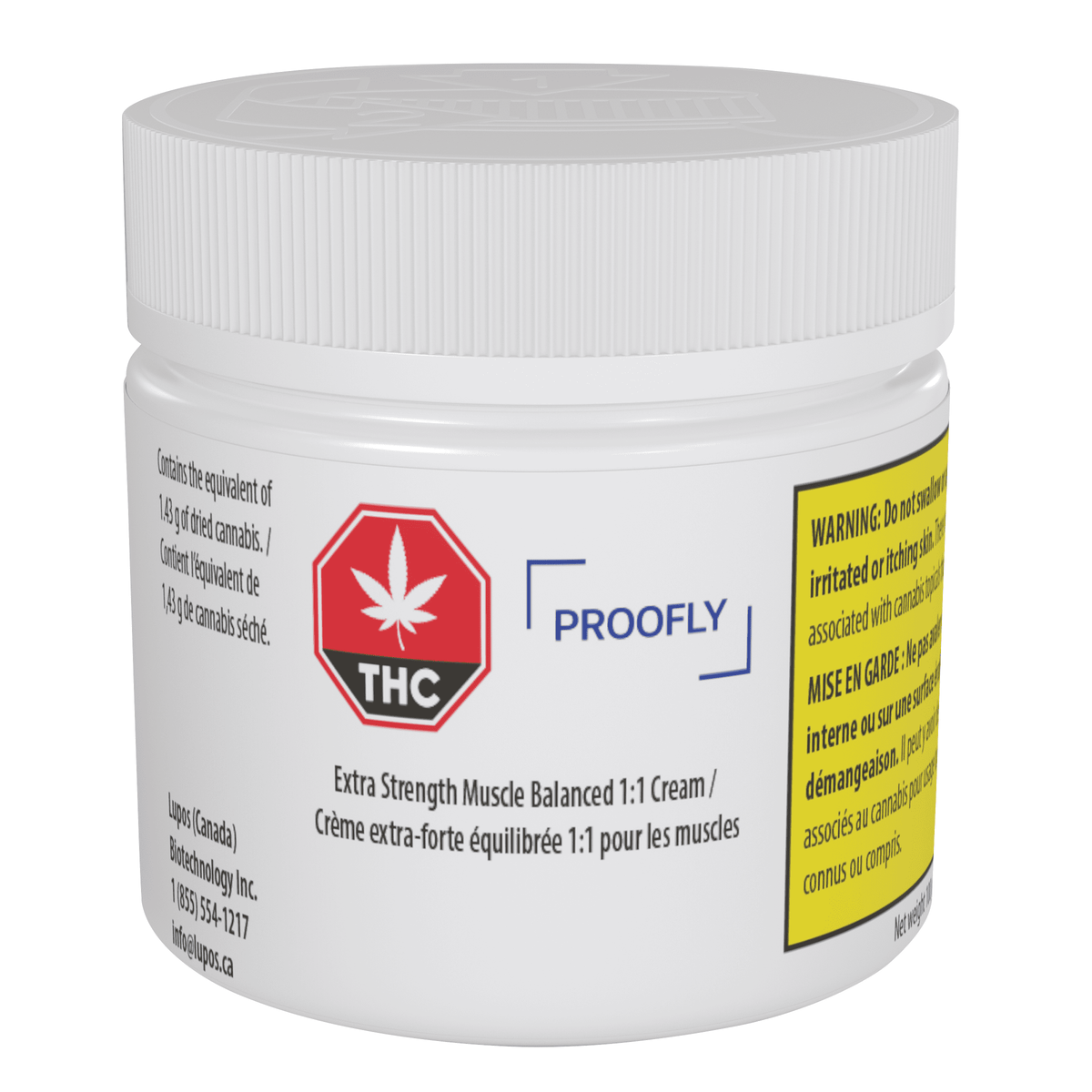 Proofly Extra Strength Muscle Balanced 1:1 Cream – SensiMED Marketplace