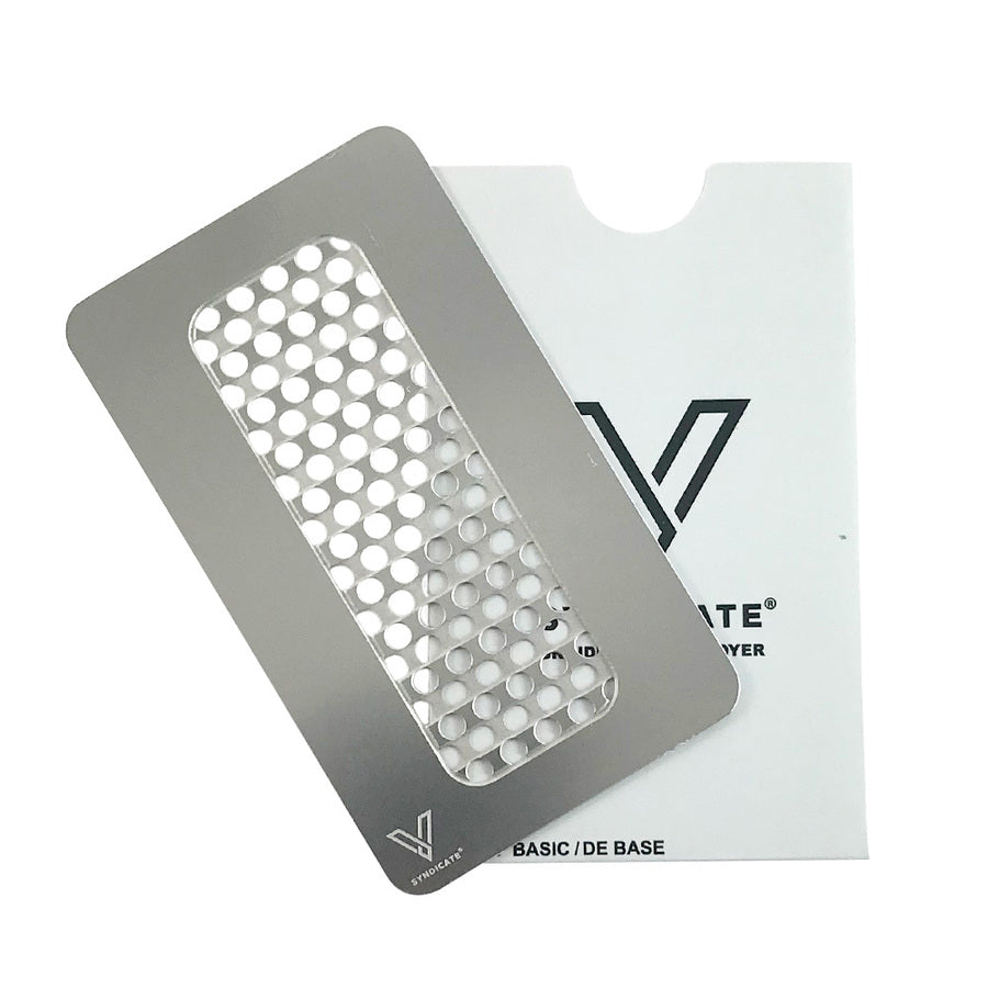 V Syndicate Basic Rectangular Grinder Card – SensiMED Marketplace